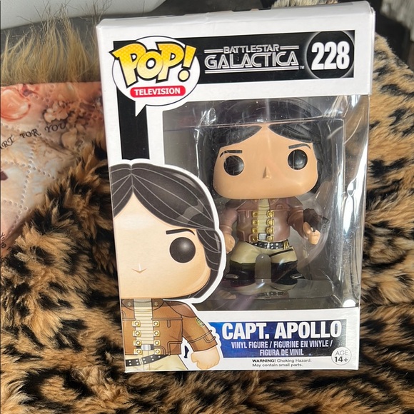 Funko | Toys | Funko Pop Battlestar Galactica Capt Apollo Figure | Poshmark